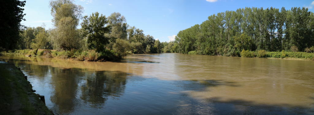 Flussverlauf der Mur (Slowenien) – Die Alpen