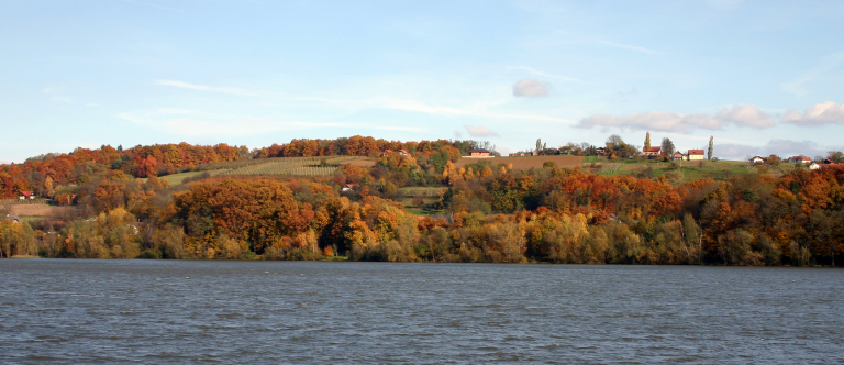 Flussverlauf der Mur (Slowenien) – Die Alpen